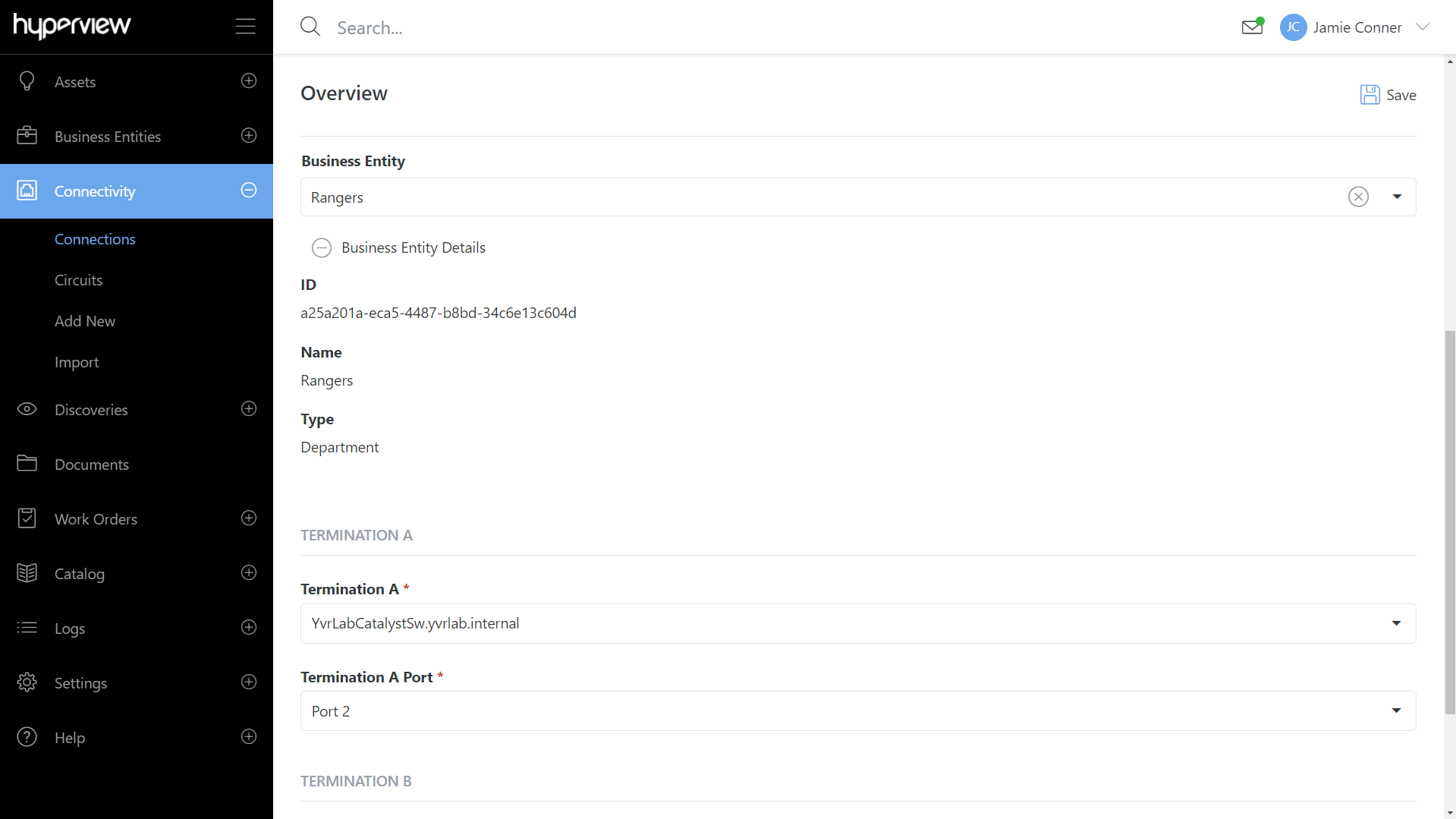 Business Entities - Hyperview